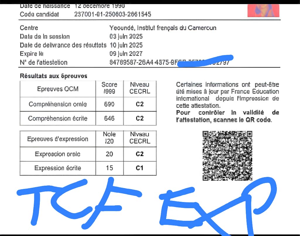 TCF Express - Préparez-vous au Test de Connaissance du Français